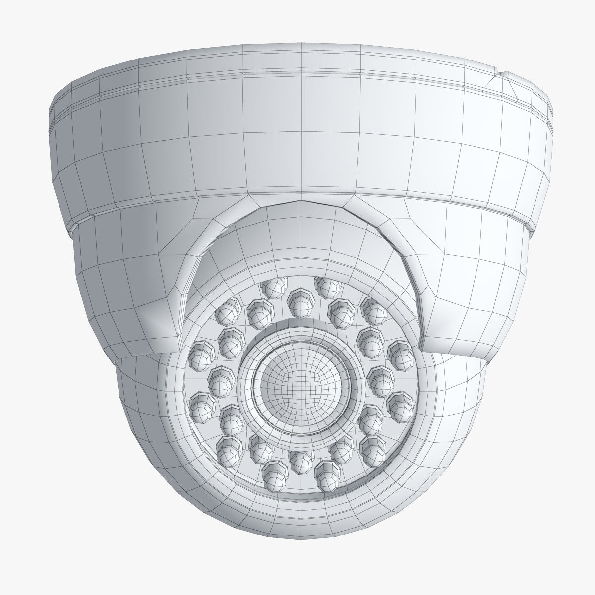 3d model security camera 1