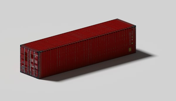 Cargo Container Blender Models for Download | TurboSquid