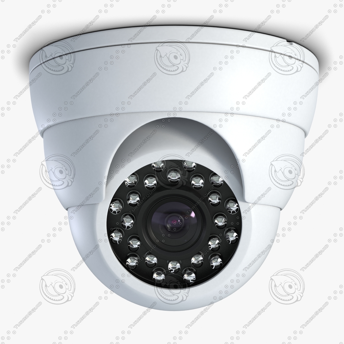 3d model security camera 1