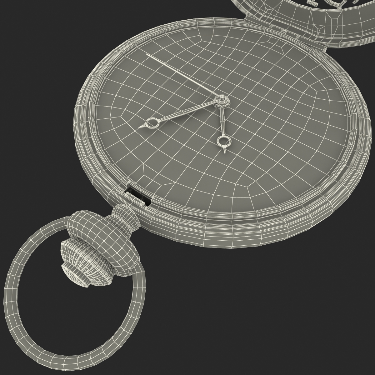 3d pocket watch model