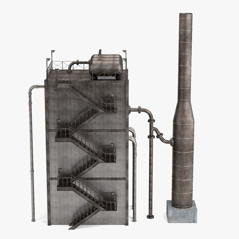 3d model reformer refinery