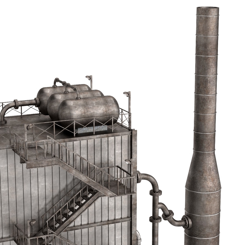 3d model reformer refinery