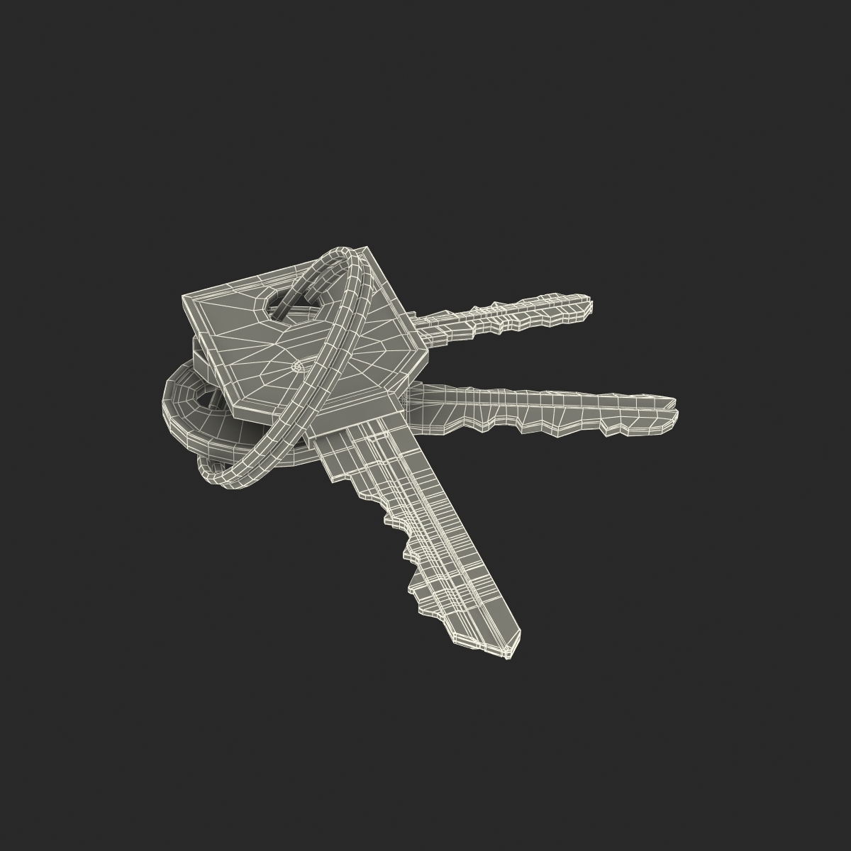 keys 3d model