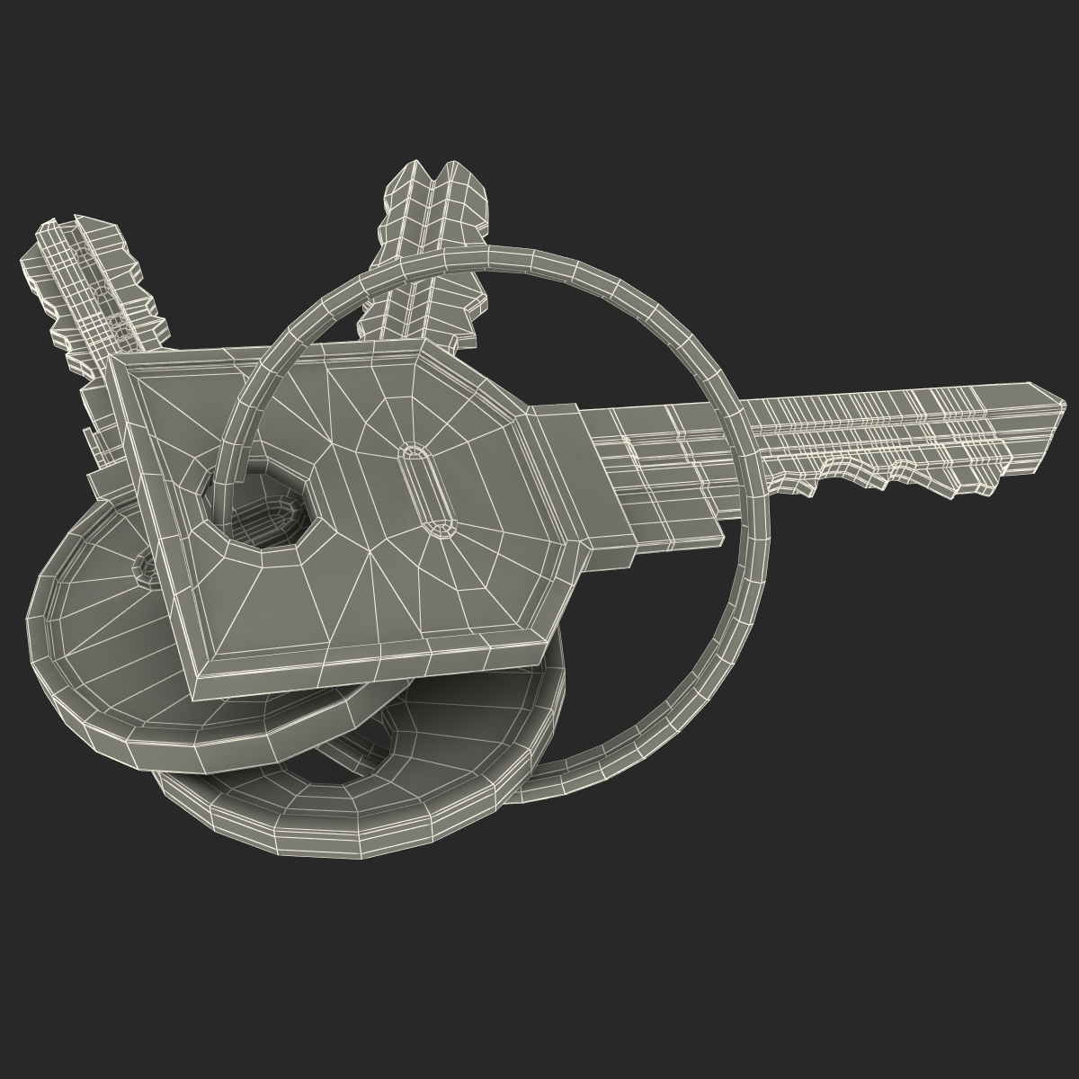 keys 3d model