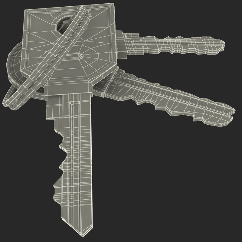 keys 3d model