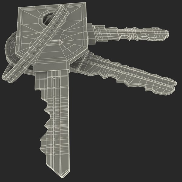 keys 3d model