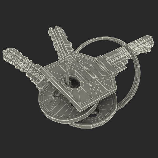 keys 3d model