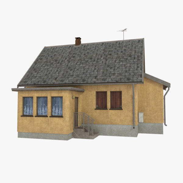 storey home scale 3d obj