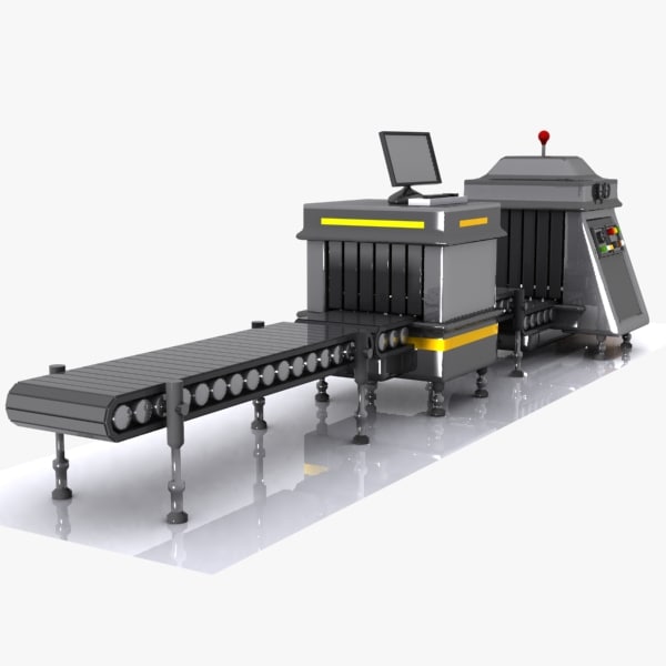 cartoon production security 3d model