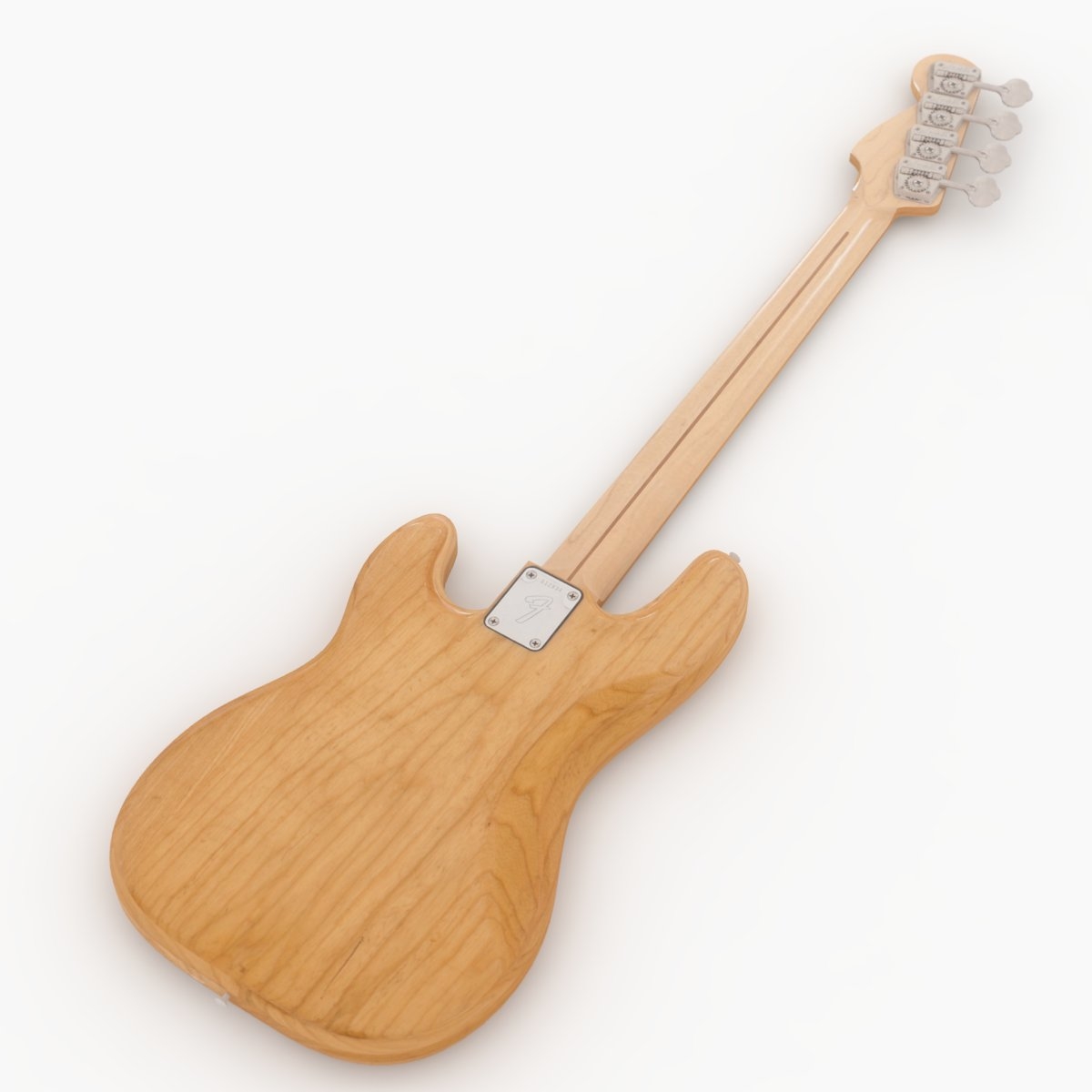 3d fender precision bass guitar model