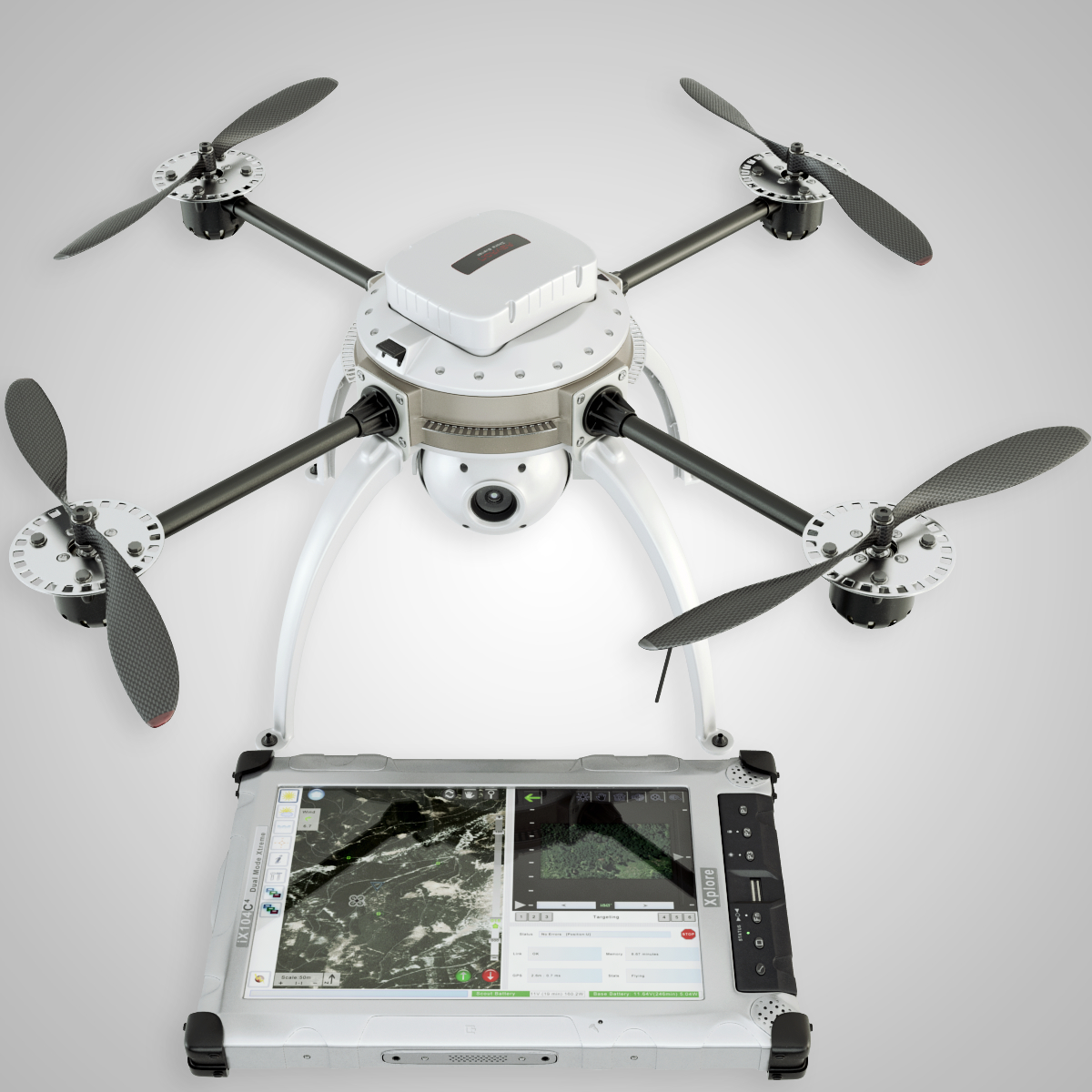 3d modelled drone model