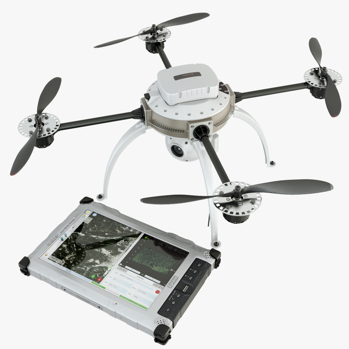 3d modelled drone model