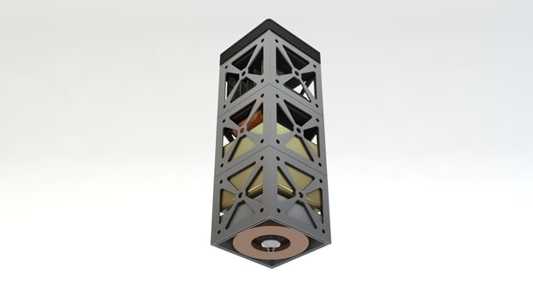 3d satellite sat cube