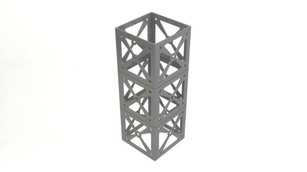 3d satellite sat cube