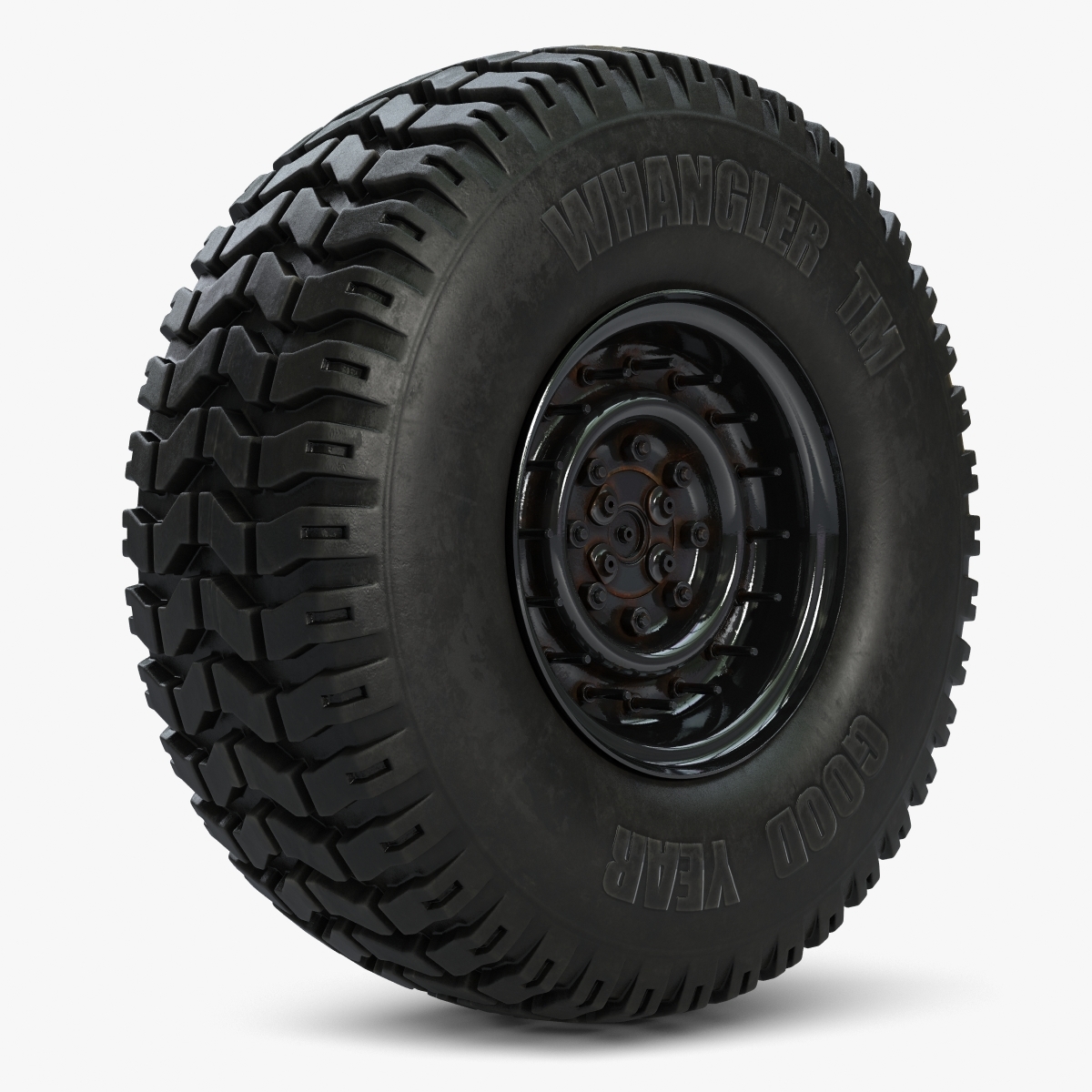 humvee wheel 3d max
