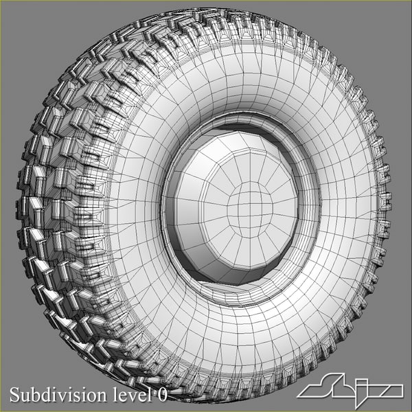 humvee wheel 3d max