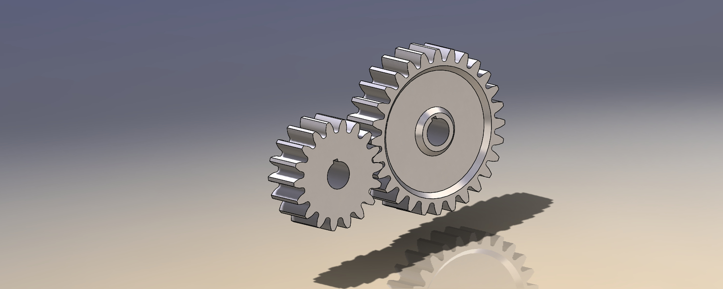 spur gear obj