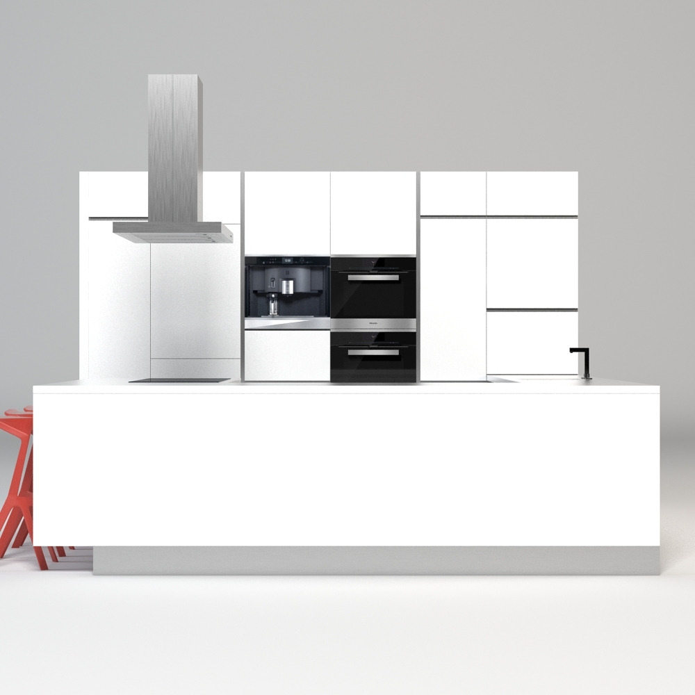 kitchen realistic 3d max