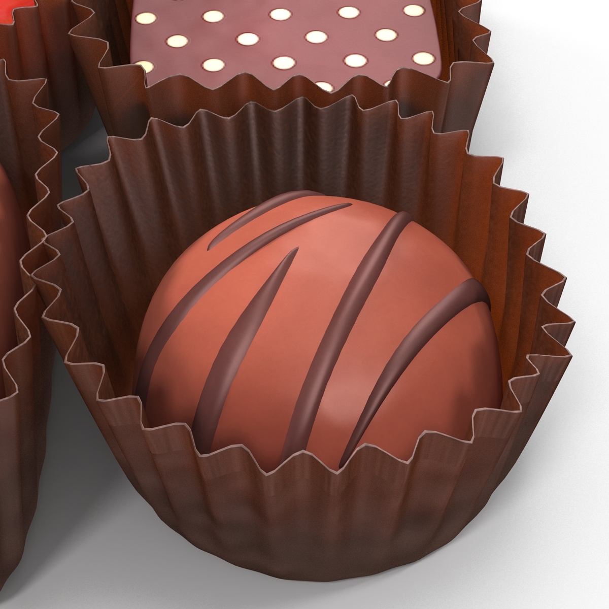 3d chocolates set 2