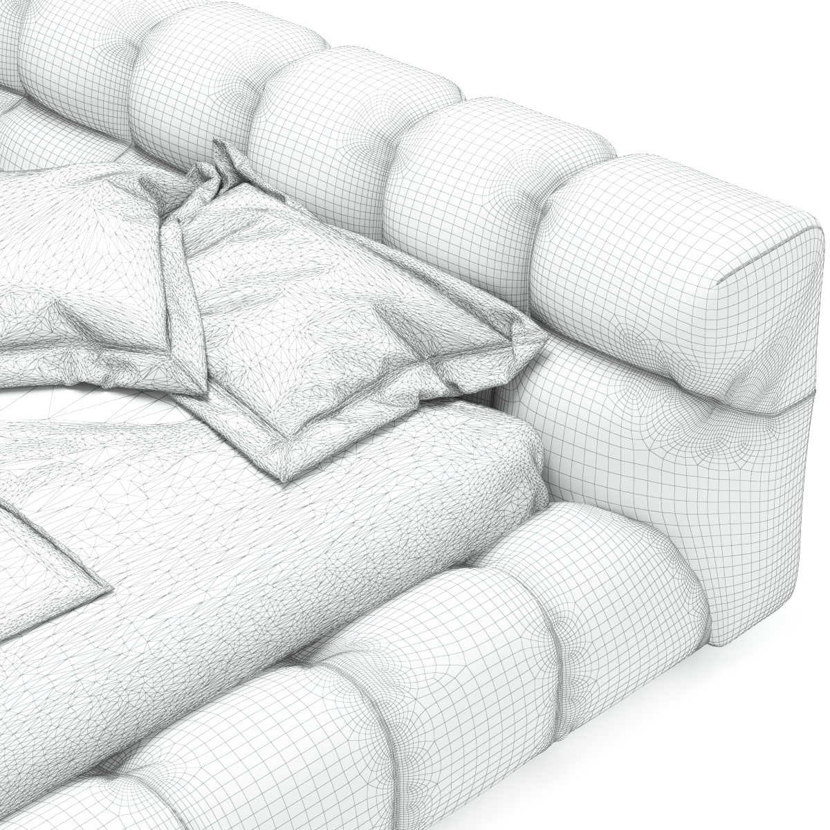 b italia tufty bed max