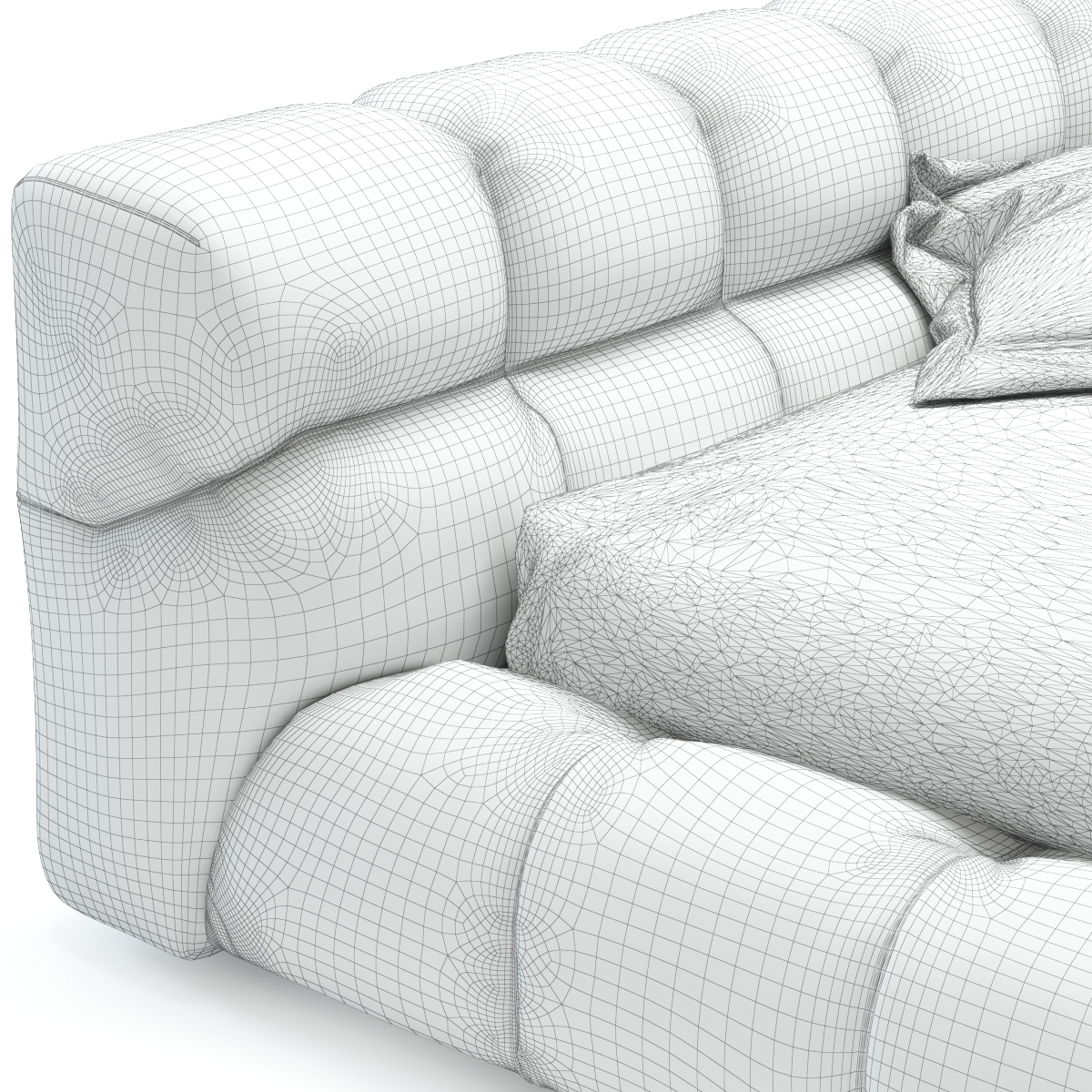 b italia tufty bed max