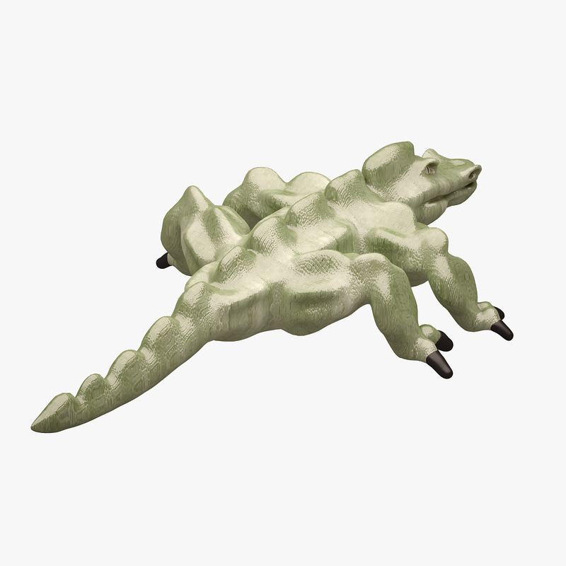 monster t-pose rigged 3d max