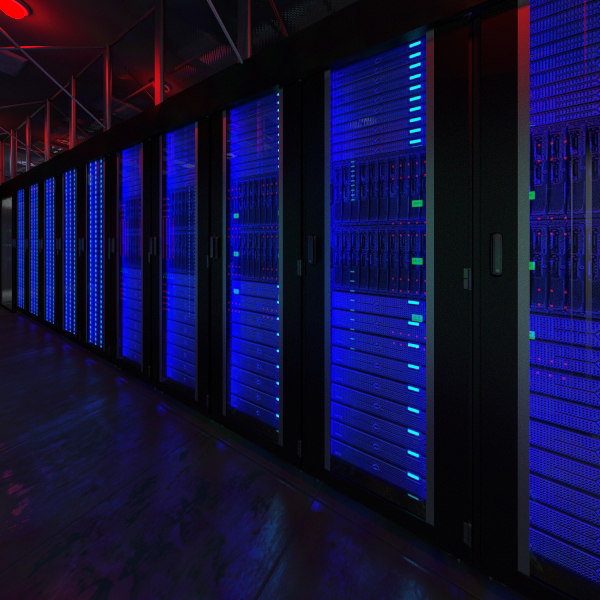 data center 3d model