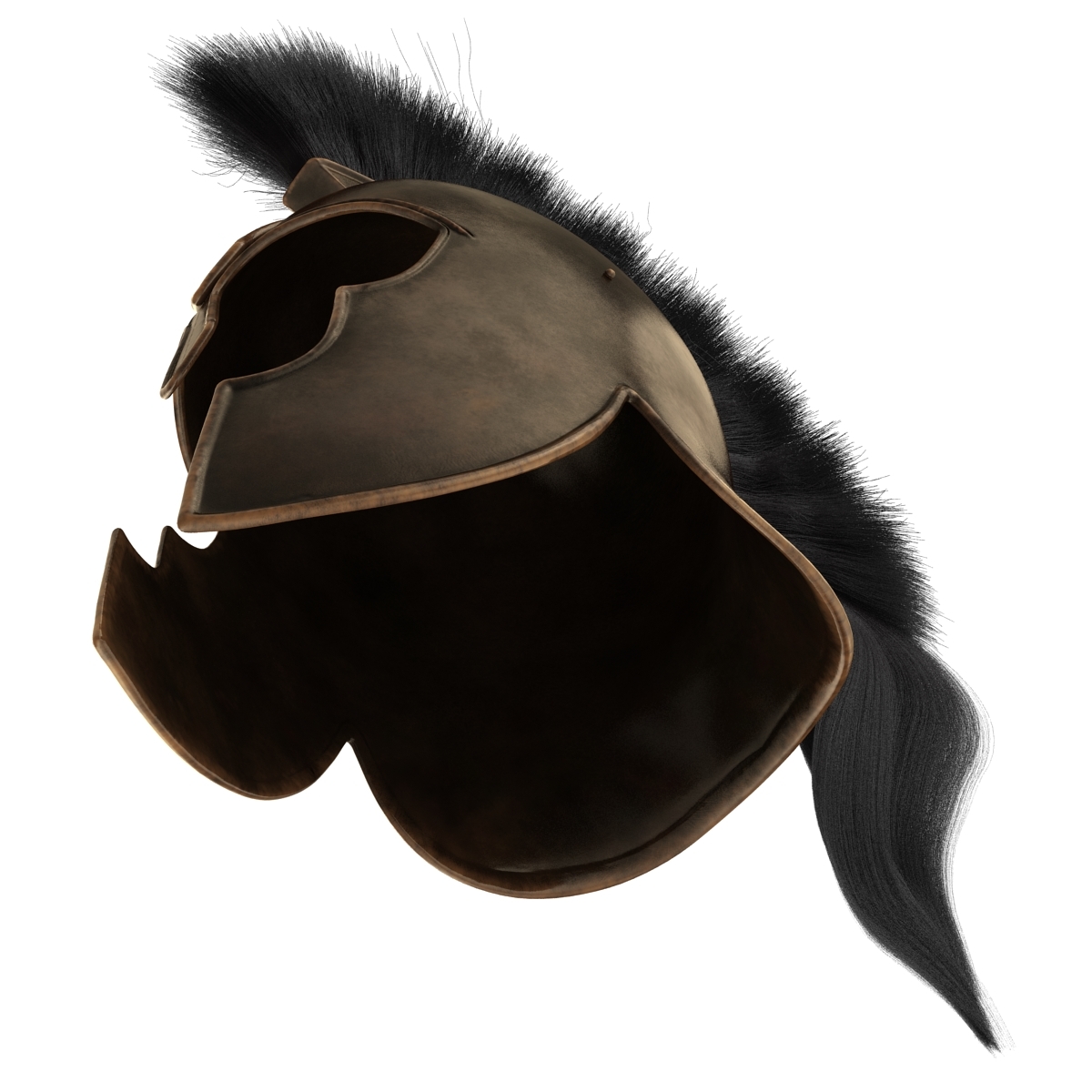 3d model trojan helmet