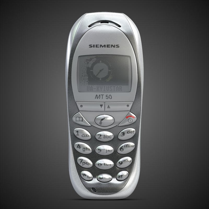 3dsmax siemens cellphone