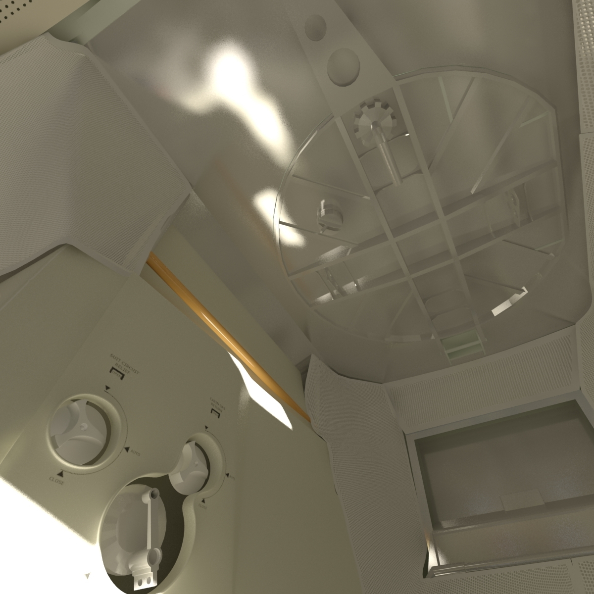 max lunar module interior