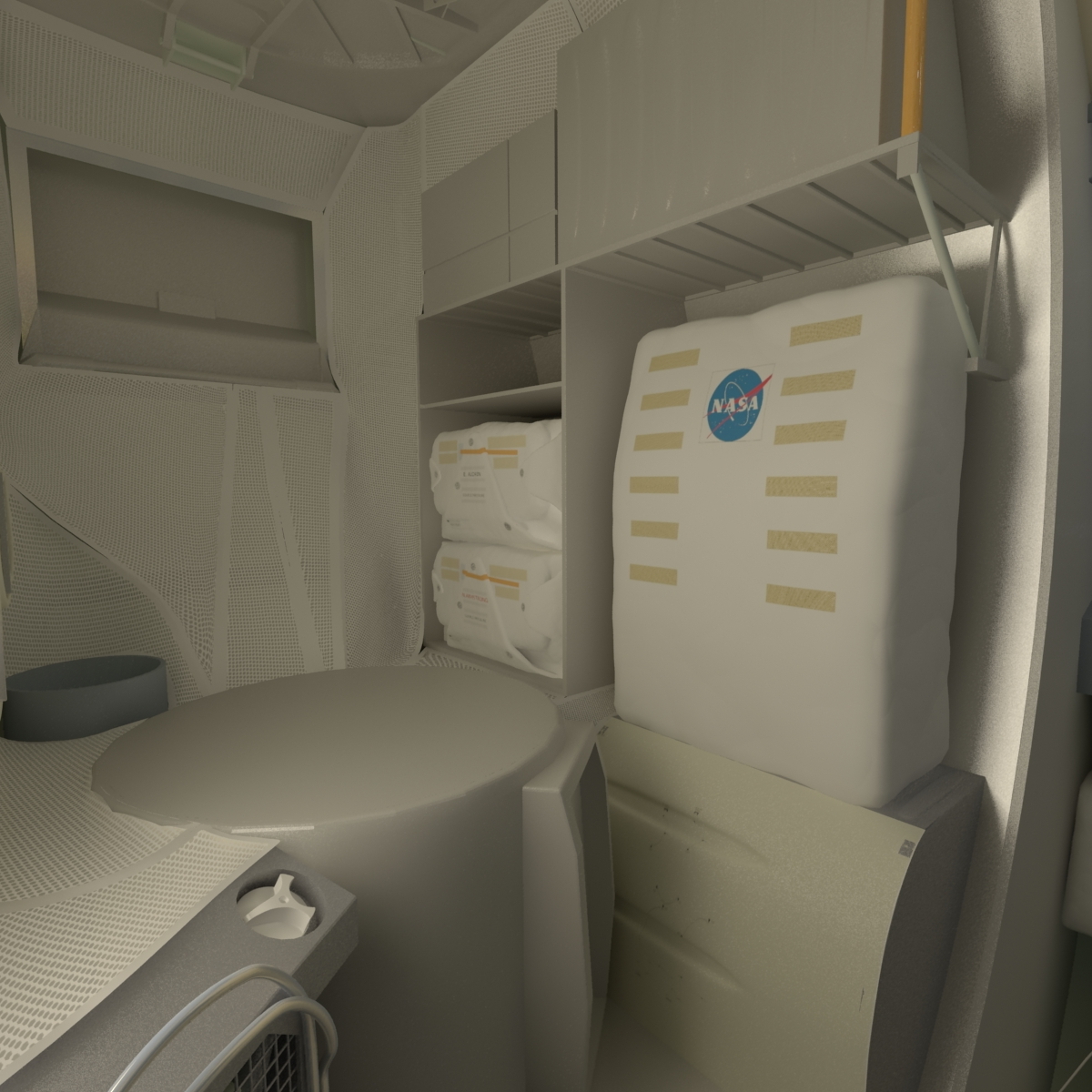 max lunar module interior