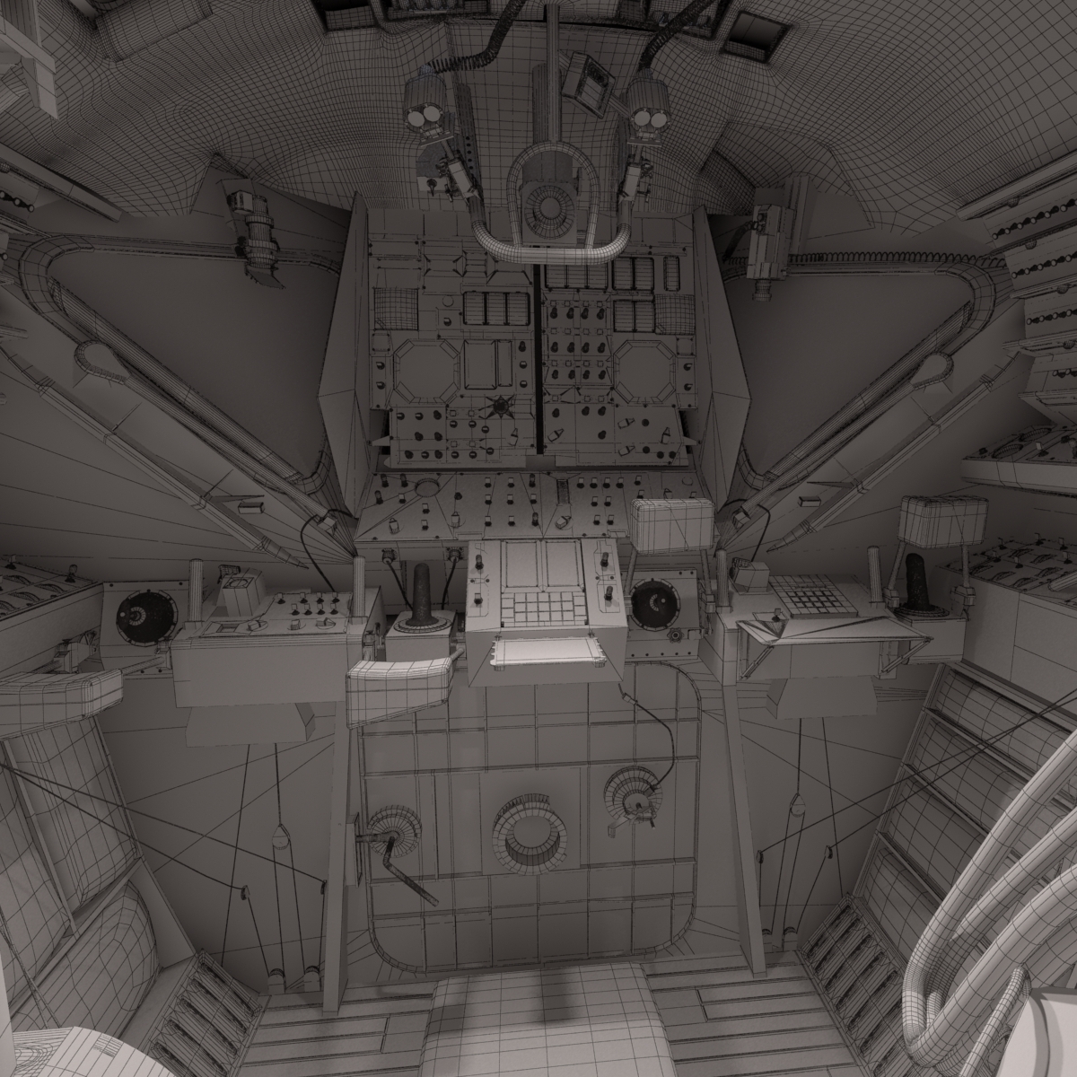 max lunar module interior