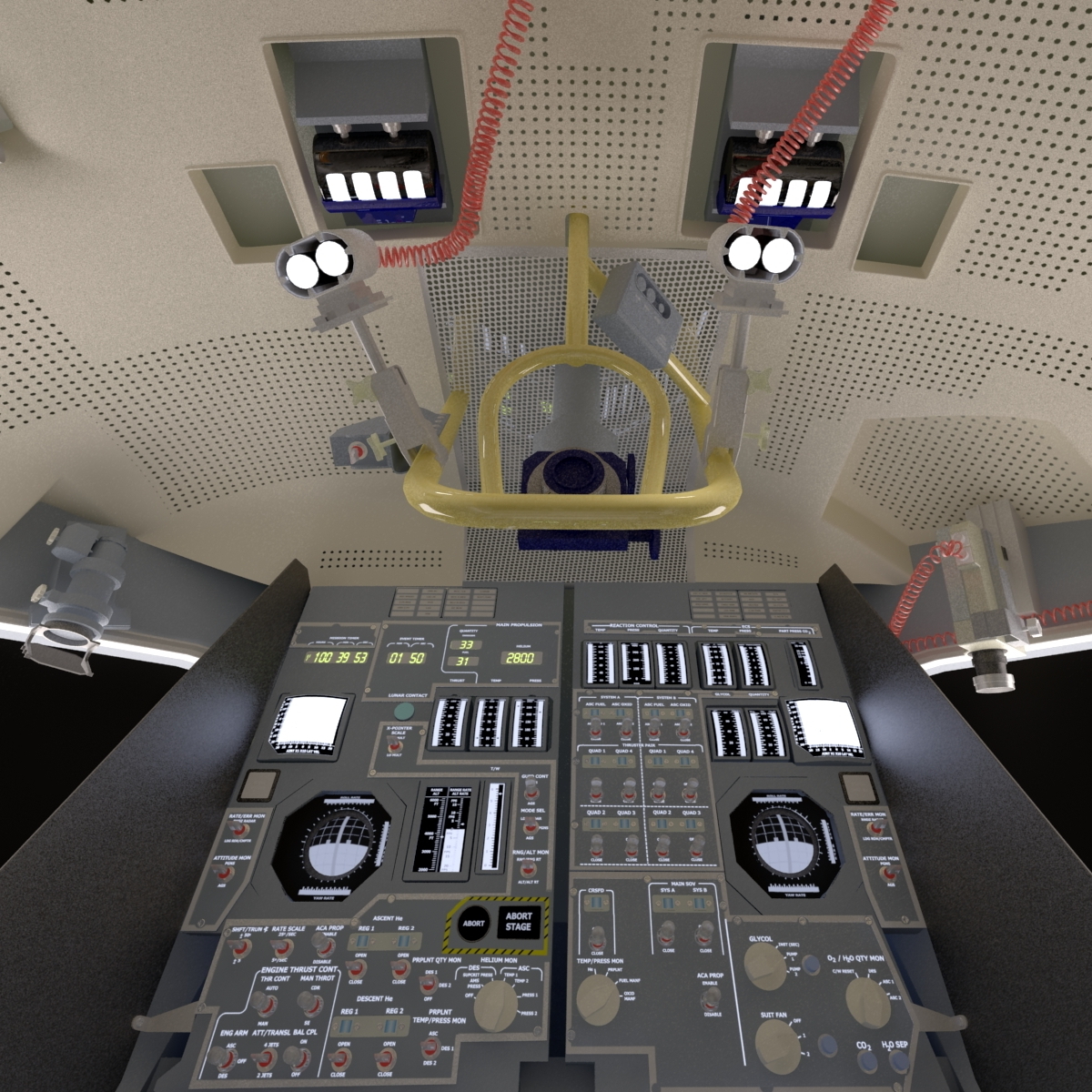 max lunar module interior