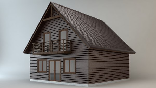 3d model cottage