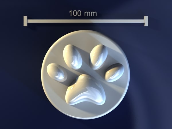 3D Paw Models | TurboSquid