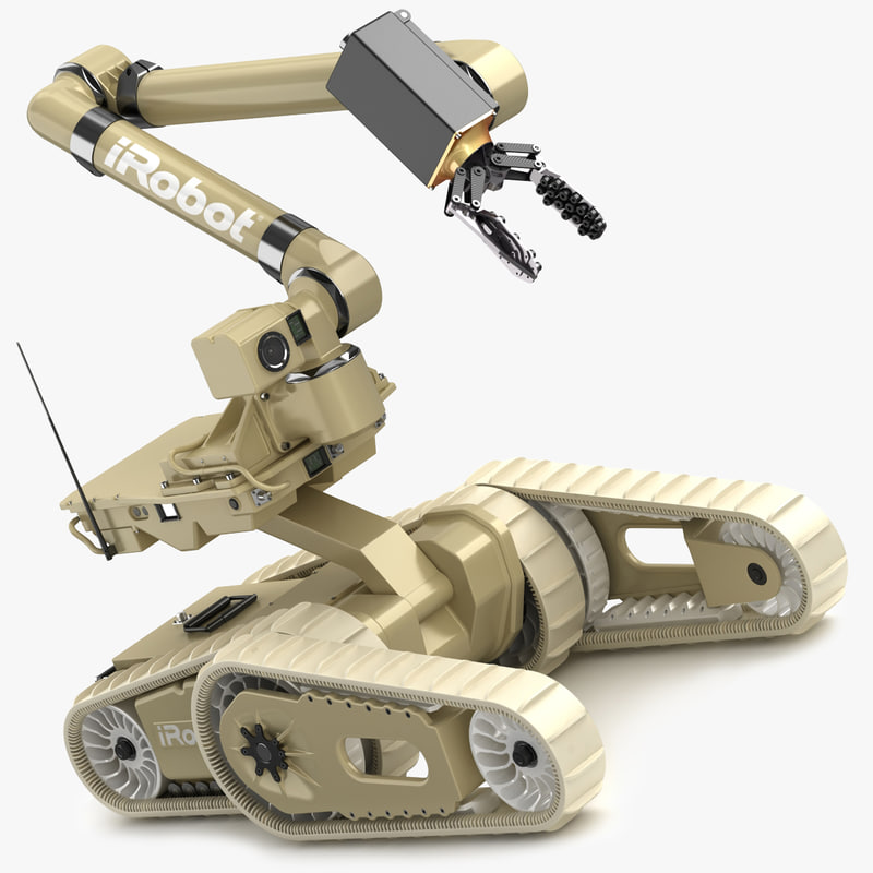 3d irobot warrior 710 model