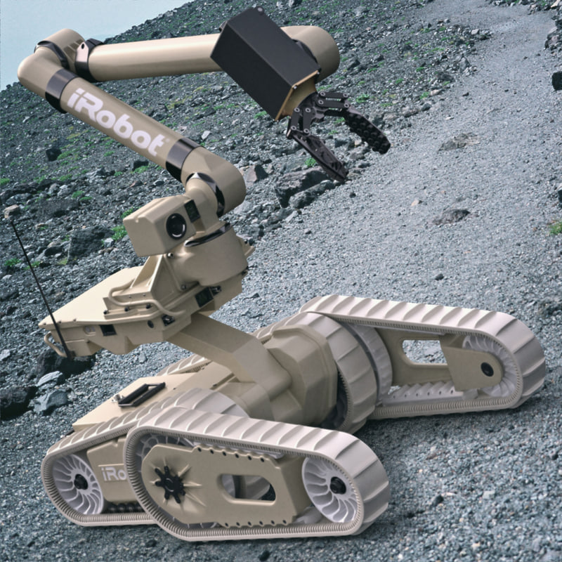 3d irobot warrior 710 model
