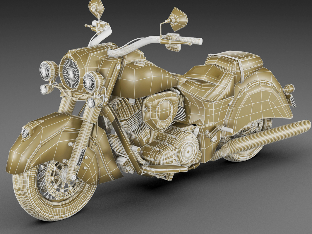 3d indian chief classic
