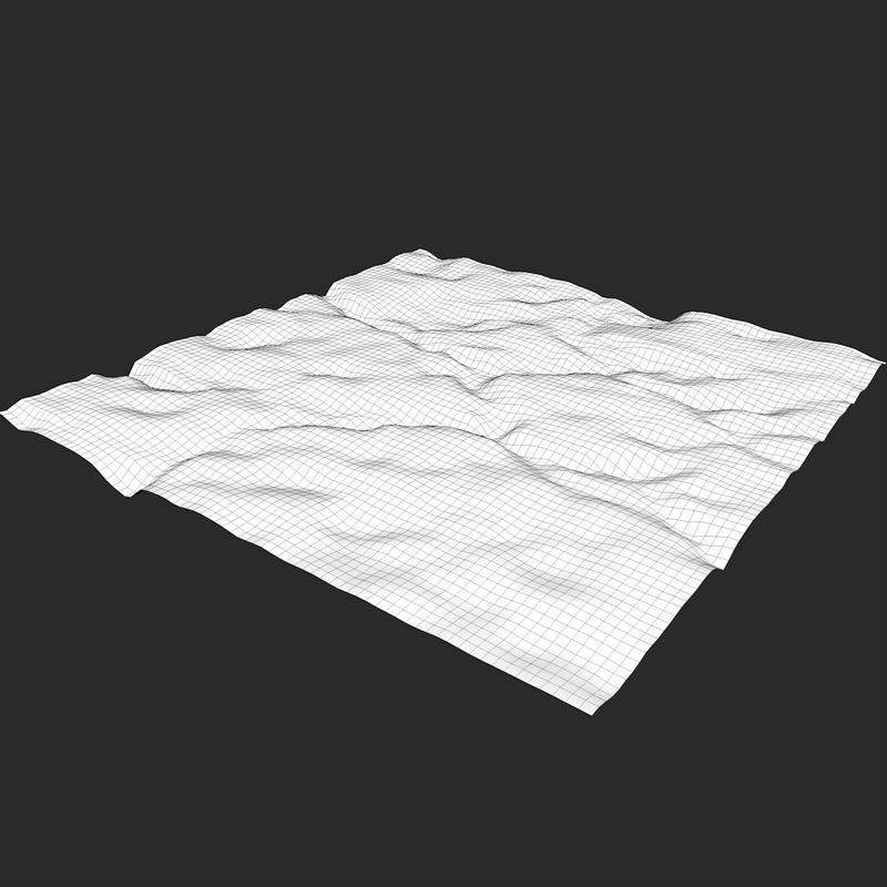 terrain 3d model