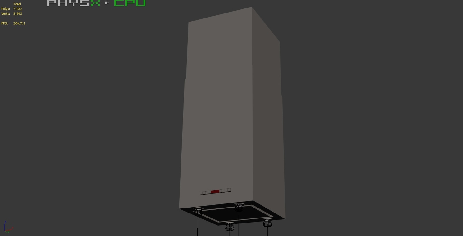 arcelik paddle box 3d max