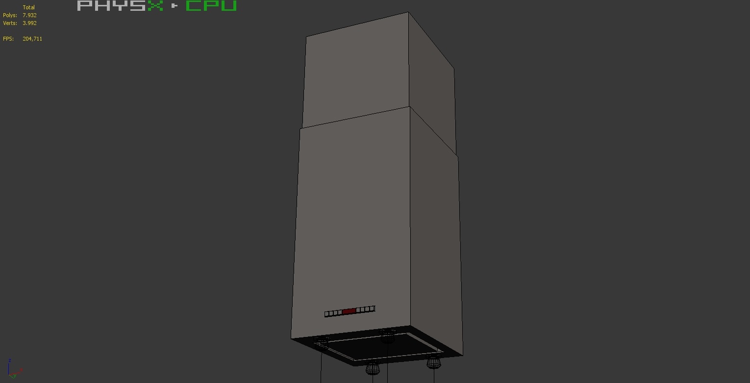 arcelik paddle box 3d max