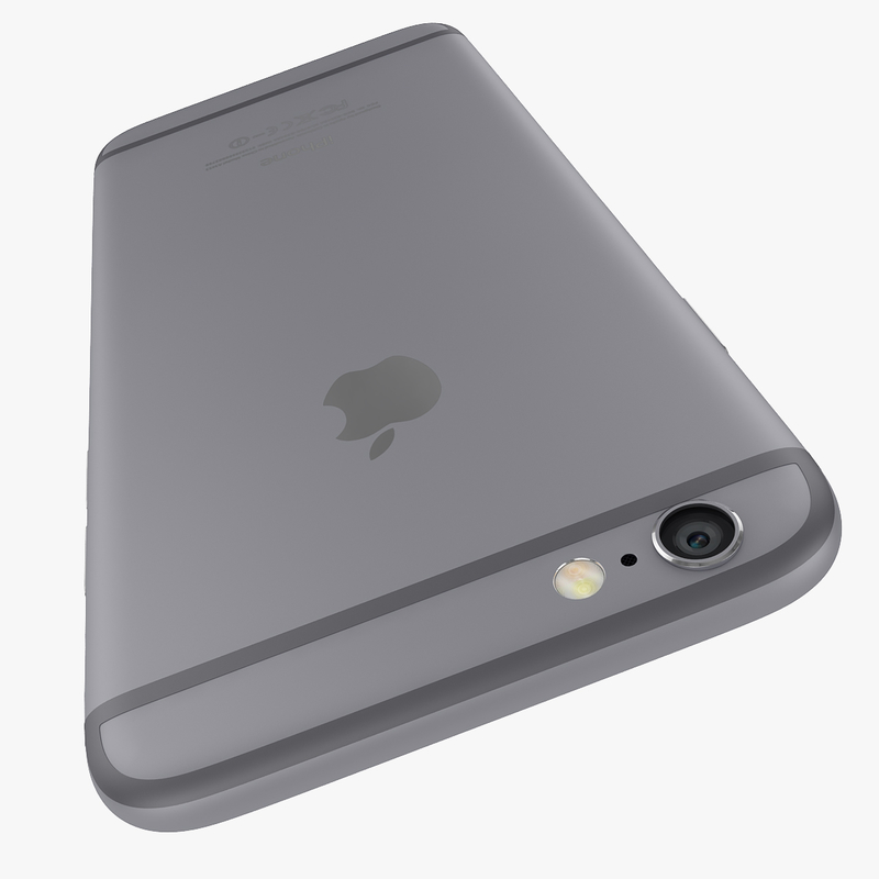apple iphone 6 smartphone 3d max