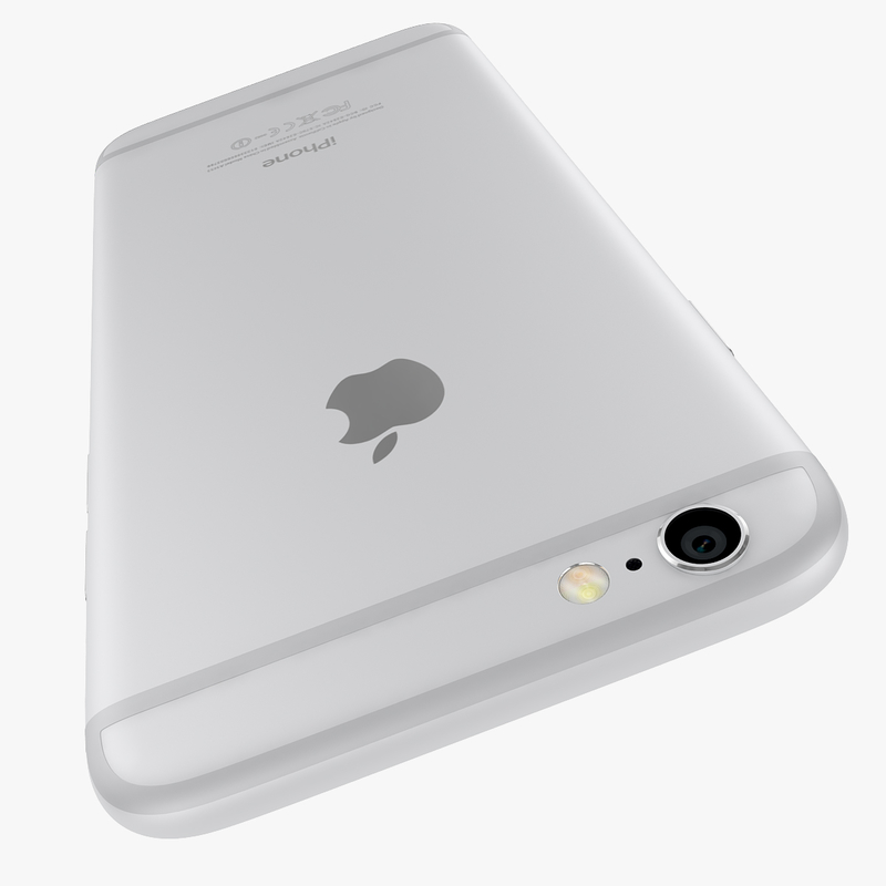 apple iphone 6 smartphone 3d max