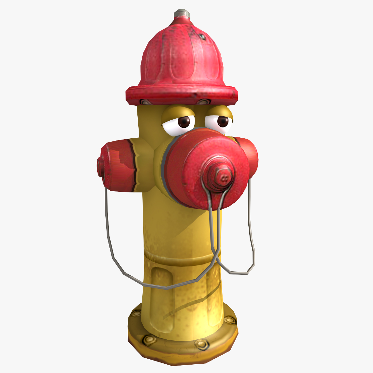 cartoon hydrant 3d max