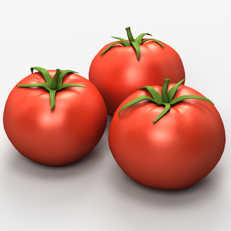 3d tomato model