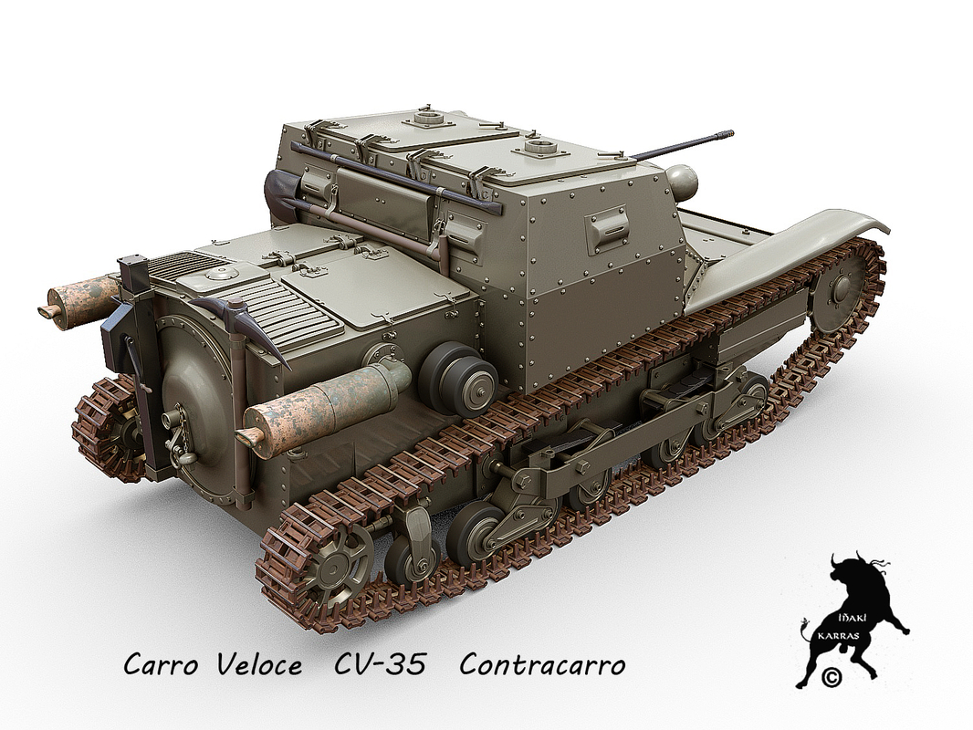 3ds max cv-35 carro veloce