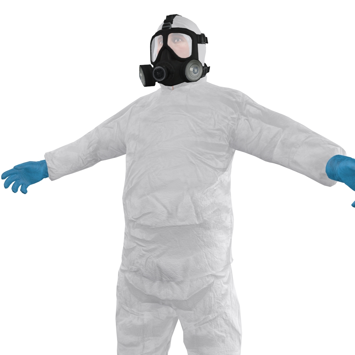 max pack hazmat worker man