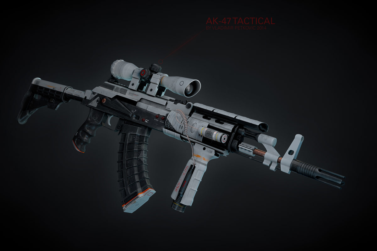 3d ak-47 tactical