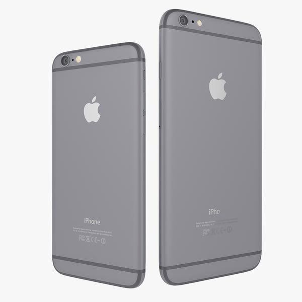 apple iphone 6 smartphone 3d max