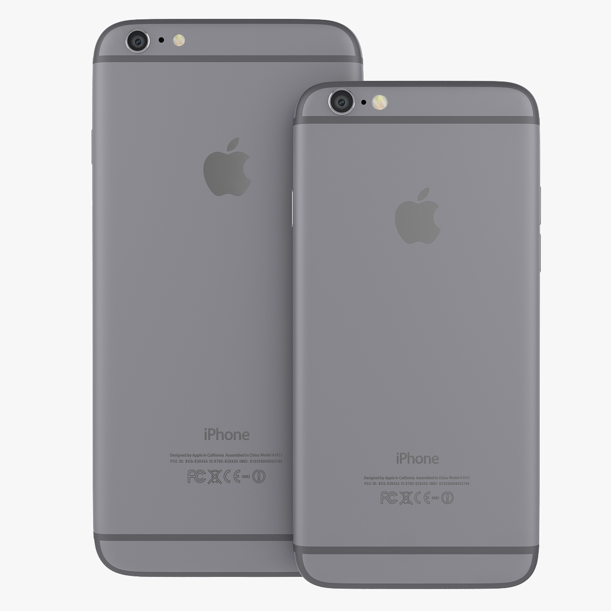 apple iphone 6 smartphone 3d max